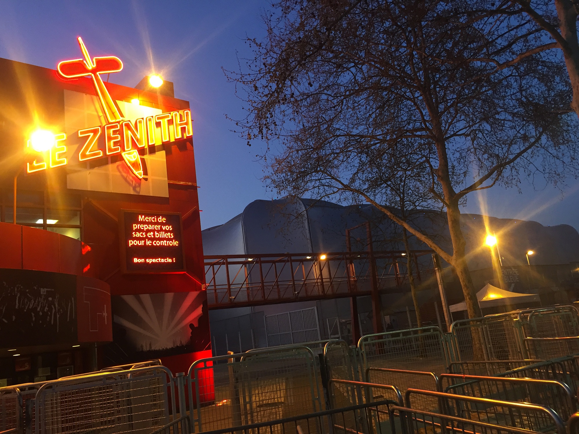 7 bornes photos au Zenith à Paris - Selfizee
